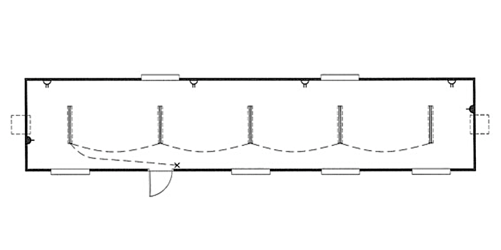 Building Shell - 14.4m x 3m | EMAC Modular | Portable, modular building ...